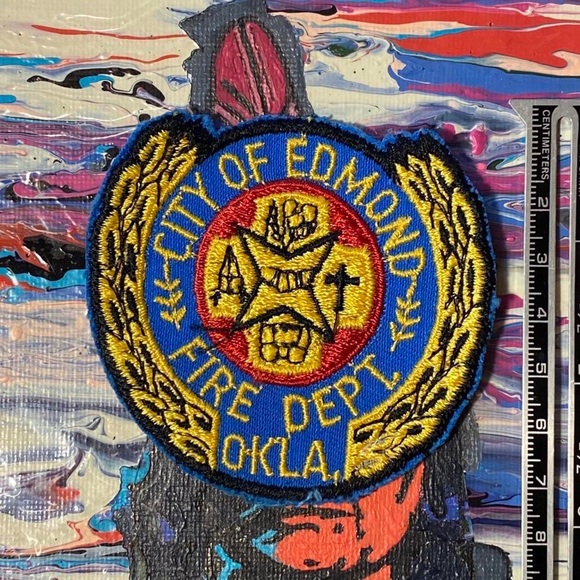 Vintage | Accessories | Vintage City Of Edmond Oklahoma Fire Department ...